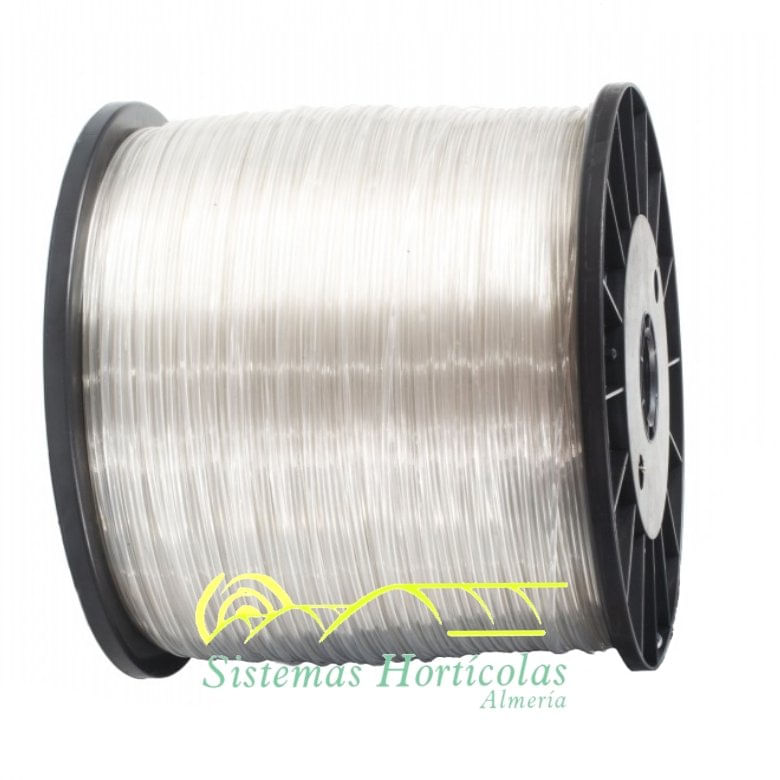 Hilo poliéster 2.2 mm transparente - Sistemas Hortícolas