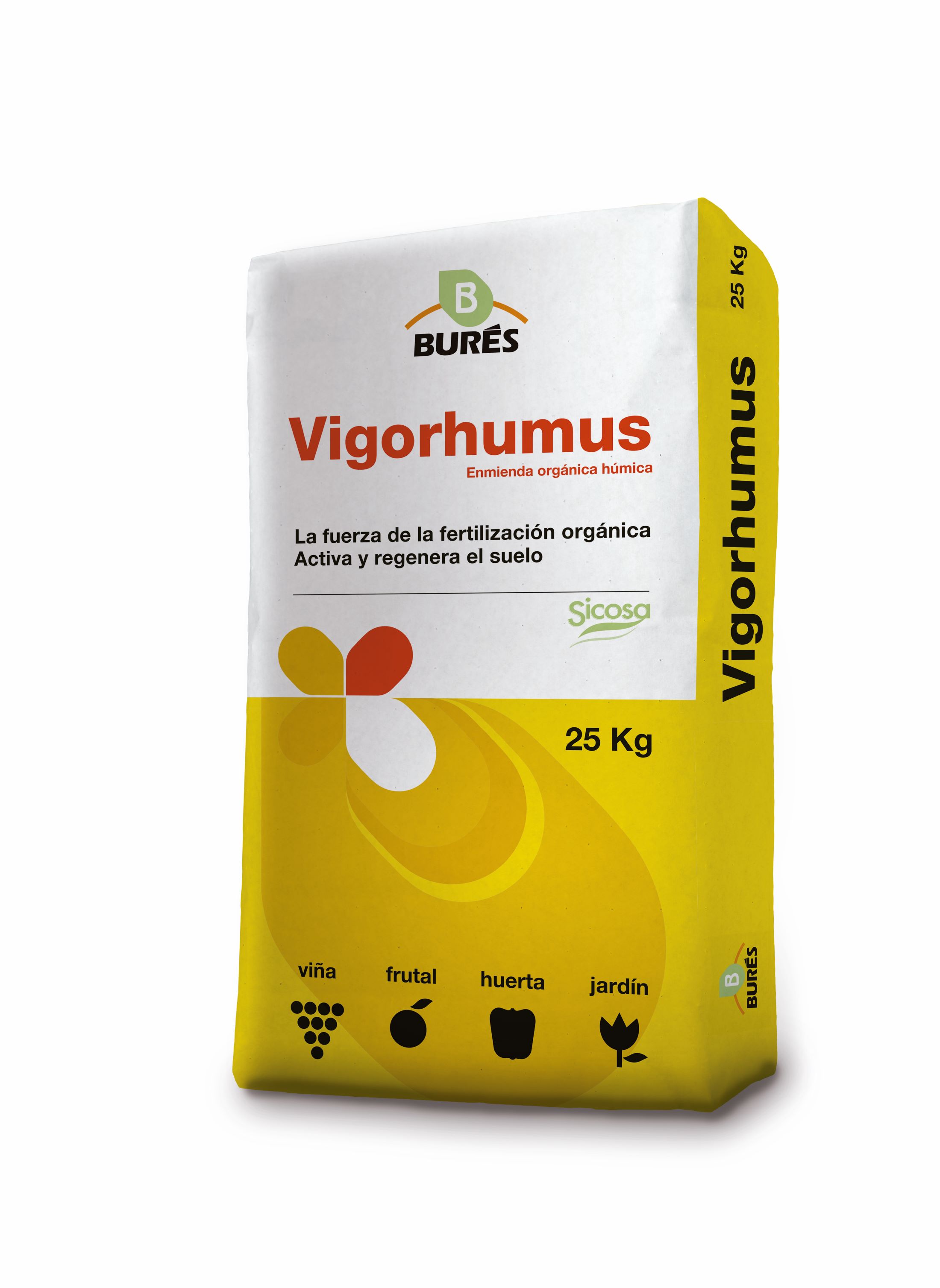 Vigorhumus Polvo Ecológico Burés Profesional (sacos 25 kg.)